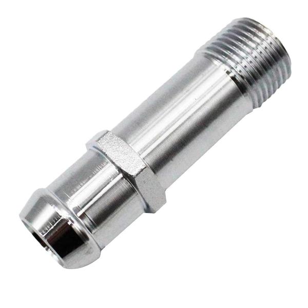商品名: YUCHENSHLP ウォーターポンプヒーターホースニップル 1/2インチ NPT 3/4インチ バーブ SBC BBC シボレークロムスチールフィッティング、ウォーターポンプ用 YUCHENSHLP Water Pump Hea...