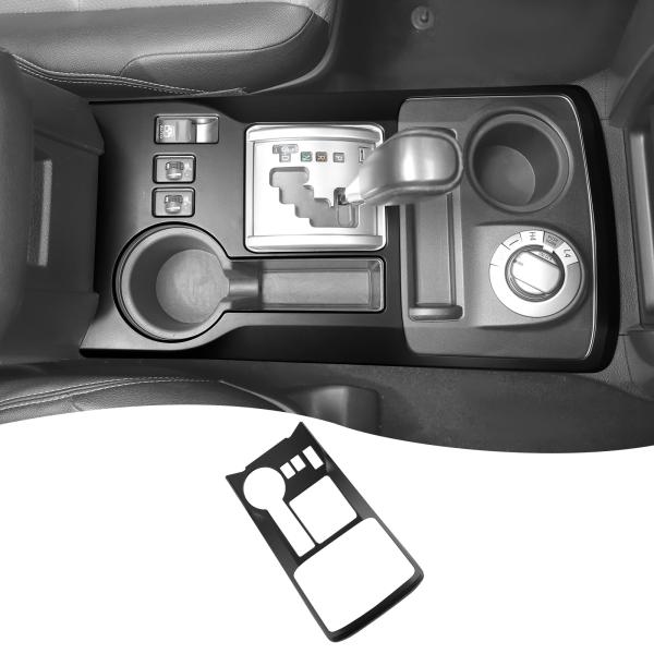 商品名:  Hoolcar Gear Shift Decoration Panel Trim Center Console Frame Cover Fit for Toyota 4Runner 2010-2020, Matte Black,...