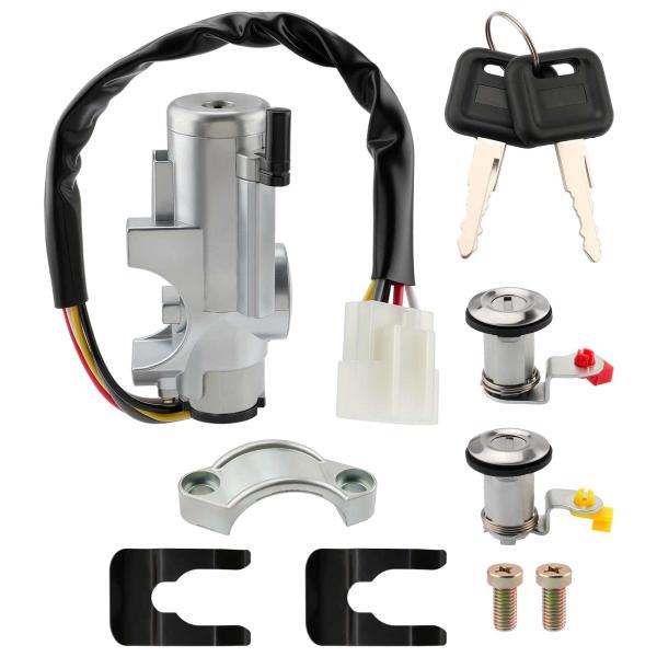 商品名:  GoaMotors Ignition Switch Cylinder Kit 48700-01G25 Left Right Door Lock Cylinder w/Keys for Nissan D21 for Pathfin...