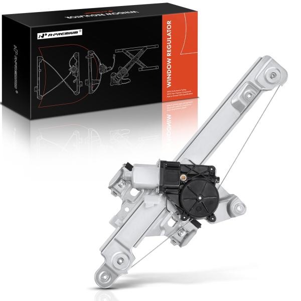 商品名: A-Premium Power 電動ウィンドウレギュレーター モーター付き キャデラックSRX 2010-2012 Saab 9-4X 2011 Sport Utility、後部運転席側に対応 A-Premium Power El...