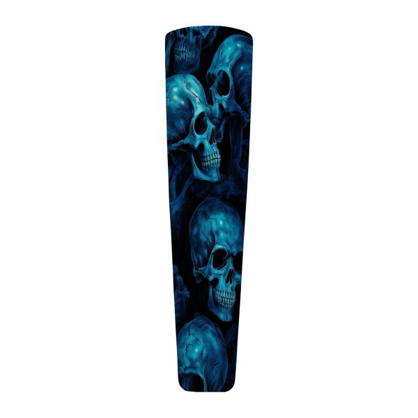 商品名:  Kustom Cycle Parts Blue Skulls Dash Panel Console Insert! Fits Harley Davidson 21-23 Street Glides &amp; 21-23 Roa...