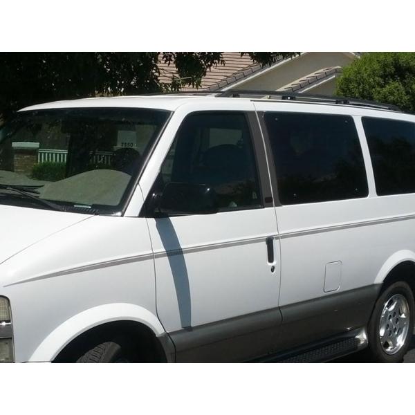 商品名:  Rvinyl Pillar Post Pre Cut Window Trim Kits in Gloss Black Compatible with Chevrolet Astro 1990-2005 Standard Pass...