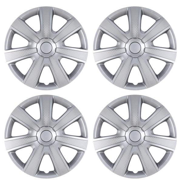 商品名:  4-Pack 15 Inch Wheel Hubcaps, AUTOWIKI Fashion Wheel Replacement Rim Cover Hubcaps on Car Truck SUV 14" Wheel Hub ...