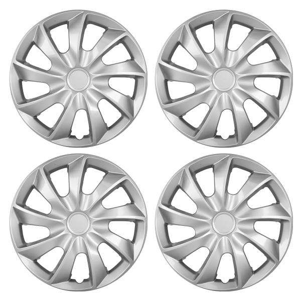 商品名:  AUTOWIKI 4-Pack 16 Inches Wheel Rim Cover Hubcaps, Fashion Style Replacement 16" Hubcaps fit on Car Truck SUV Hub ...