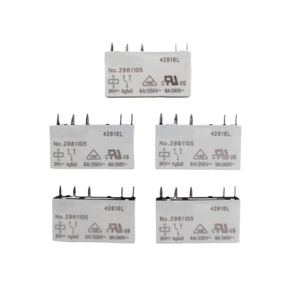 商品名: NO.2961105 フェニックス接点パワーリレー 5ピン 6A 250VAC 24VDC (5)。 NO.2961105 Phoenix Contact Power Relay 5 Pins 6A 250VAC 24VDC (5...