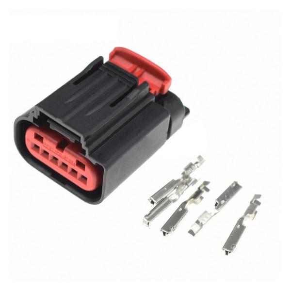 商品名:  ROBAUN 1/10Sets 6 Pin Accelerator Pedal Position Sensor Throttle Pedal Automobile Connector Plug 1438153-5 (Size :...
