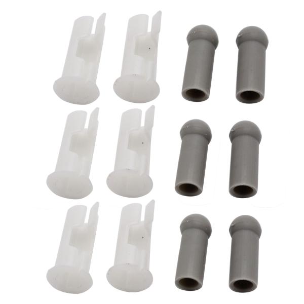 商品名: 12個/セット SHLPDFM GM サンバイザー ブッシングキット 6スリーブ 6 グロメット サンバイザー サポート エンド ゴムチップ 1964-81 すべてのGMメーカーとモデルに適合 12 pcs/set SHLPDFM...