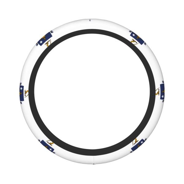 商品名:  Massachusetts State Flag Steering Wheel Cover Men - Protect and Decorate Your Car with This Universal Fit Cover Ca...