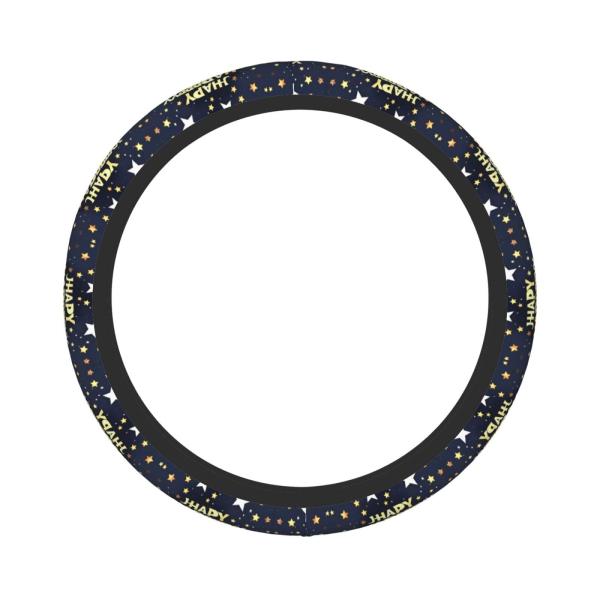 商品名:  Stars and Happy Fathers Day Steering Wheel Cover Men - Protect and Decorate Your Car with This Universal Fit Cover...