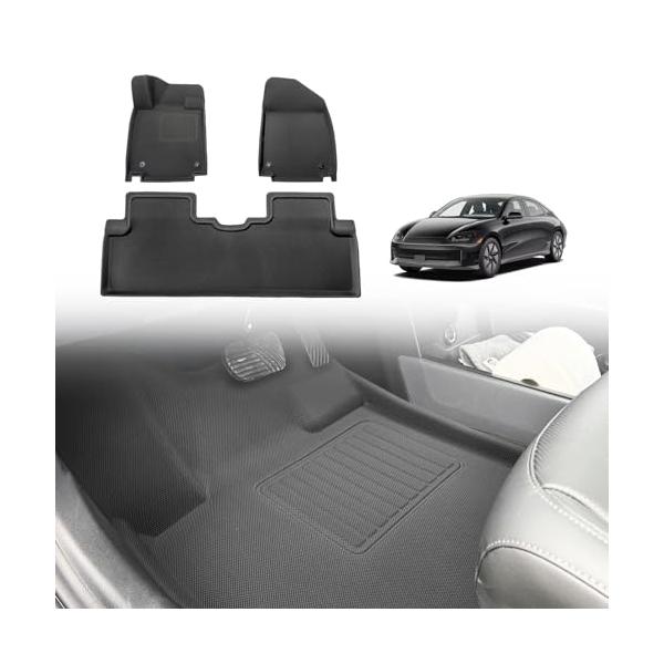 商品名:  BestEvMod All Weather XPE Floor Mat Cargo Liner Compatible with Hyundai Ioniq6 ioniq 6 2023 2024 Accessories Floor...