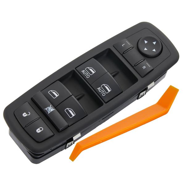 商品名: ZAPOSTS マスターパワーウィンドウスイッチ 2011-2014 ダッジチャージャー、2011-12 クライスラー 300、2015-17 クライスラー 200.2016 ダッジ ラム 1500、2500、3500、4500、...