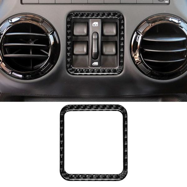 商品名:  RUIANTE Compatible with Carbon Fiber Center Consoles Window Rising Control Frame Cover Trim Auto Interior Accessor...
