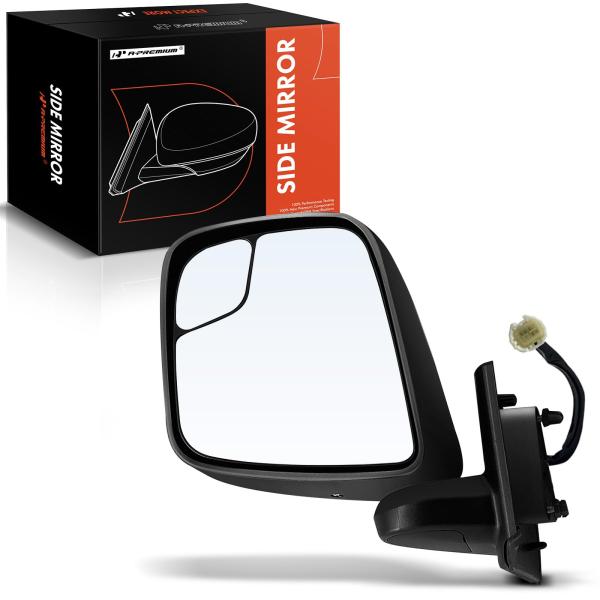 商品名:  A-Premium Driver Side Power Door Mirror - Compatible with Nissan NV200 2013-2021 - Heated Manual Folding Black Out...