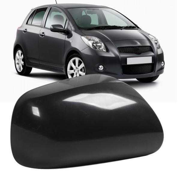 商品名:  ciciglow Car Rearview Mirror Cover for Toyota Yaris 2006-2011, Black Door Mirror Covers Caps, Left Right Side Mirr...