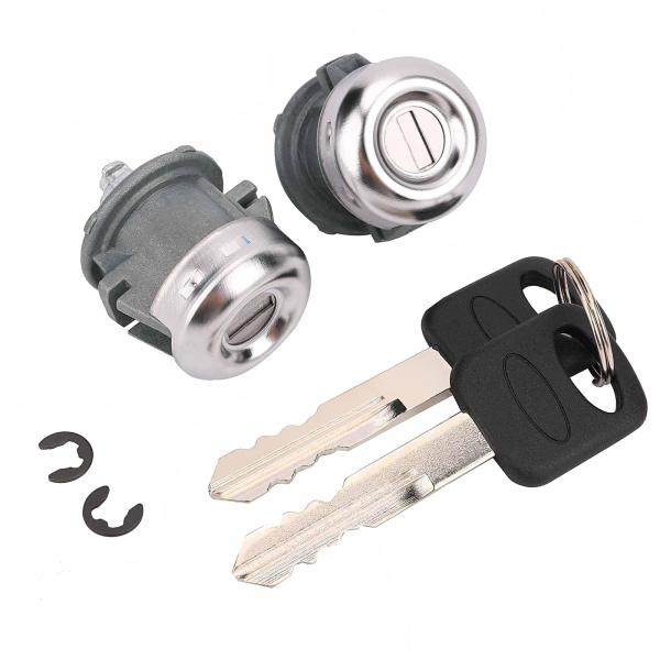 商品名:  Unifizz Door Lock Cylinder with Key Set Compatible with Fo-rd F150 1997-2011 F250 1997-99 F350 Super Duty 1998-201...
