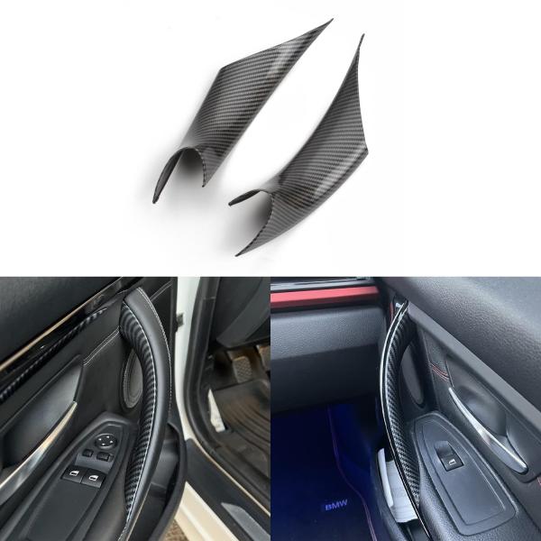 商品名:  x xotic tech Door Handle Covers,Driver&amp;Passenger Side Inner Door Pull Handle Cover Compatible with BMW 3 Serie...