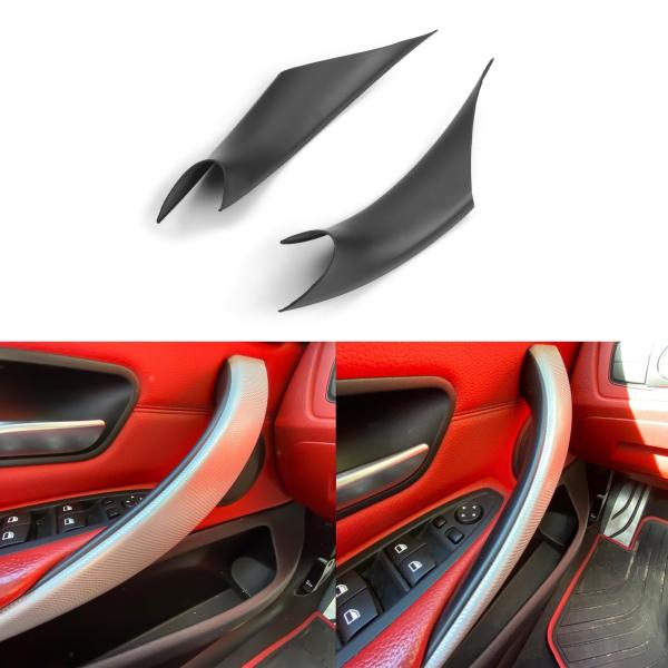 商品名:  x xotic tech Door Handle Covers, Driver&amp;Passenger Side Inner Door Pull Handle Cover Compatible with BMW 3 Seri...