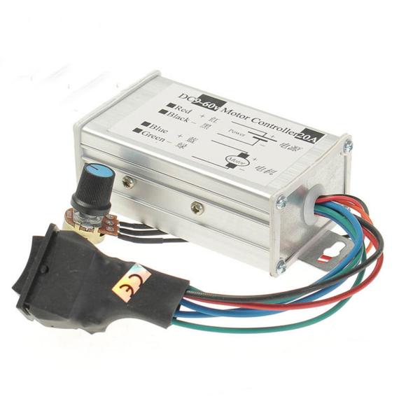 商品名:  DC Motor Speed Controller with Switch &amp; Knob -Brush Motor Driver Controls Module DC 9V-60V 12V 24V 36V 48V 60V...