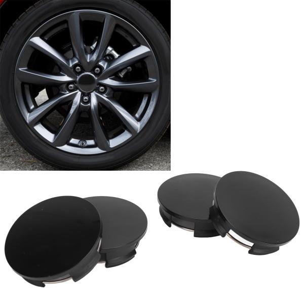 商品名:  ciciglow 57mm Car Wheel Center Hub Cap for Mazda 3 6, 4Pcs Universal Wheel Tyre Rim Hub Caps Cover, Carbon Pattern...
