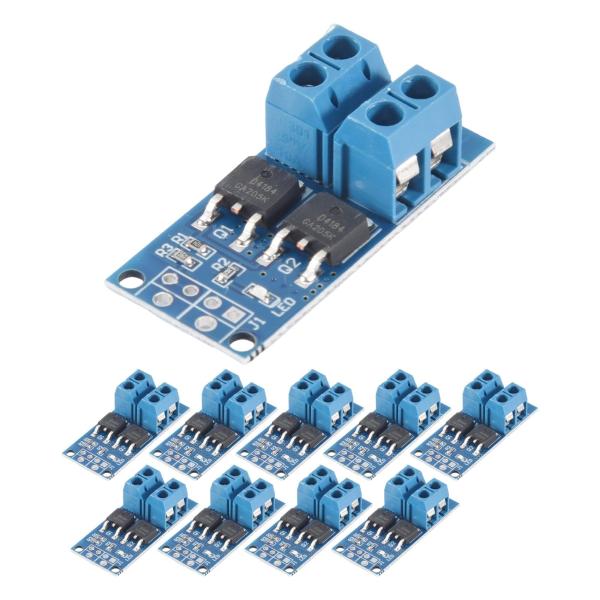商品名:  Kqcibz 10PCS DC 5V-36V 15A(Max 30A) MOSFET MOS FET Trigger Switch Driver Module 0-20KHz PWM Regulator Control Pane...