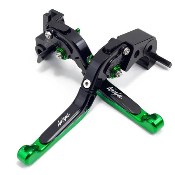 商品名:  YOKNTECH Motorcycle Accessories Adjustable Extendable Folding Brake Clutch Levers for Kawasaki Ninja 650 650R ninj...