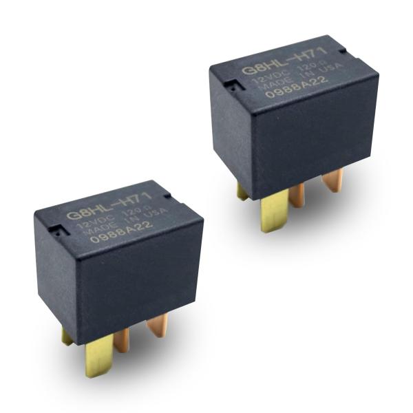 商品名: Sinytuto カーエアコンリレー 2個 G8HL-H71 4ピン 12V DCスターティングリレー OEM 39794-SDA-A03 自動車用電源アクセサリー交換用 ホンダ/アコード/オデッセイ/CRV/シビックに対応 (ブ...
