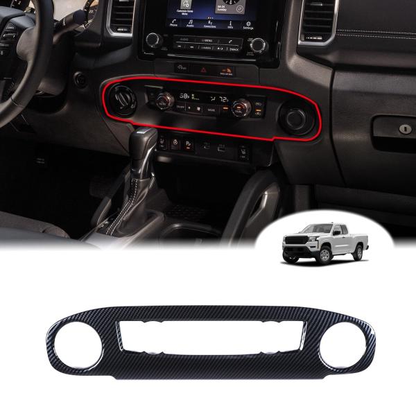 商品名:  Aunginsy Center Console Air Conditioner Panel AC Cover Compatible with Nisan Frontier 2022-2024 Car Central Contro...