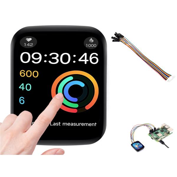 商品名: Waveshare 1.75インチタッチラウンドLCDディスプレイモジュール 240×280解像度、IPSスクリーン262KディスプレイカラーSPIとI2C通信 Raspberry Pi/Raspberry Pi Pico/ESP...