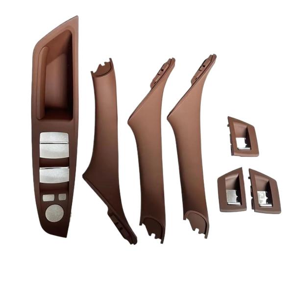 商品名:  VNFEJEJR Car Interior Inner Door Handle Panel Pull Trim Cover Fit for BMW 5 Series F10 F11 Left Hand Drive 2010-20...