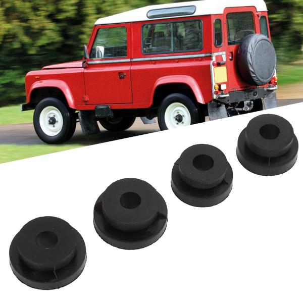 商品名: ラジエーターマウントブッシングラバー交換4個 ラジエータータンク取り付けパッドアイレット、ラジエーターマウントパッド、ディフェンダー200Tdi 300Tdi 1990~1998用 4PCS Radiator Mount Bush...