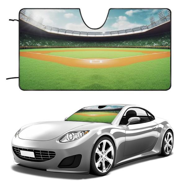 商品名:  Car Windshield Sun Shade Umbrella Foldable Windshield Sunshade Heat Insulation Sun Shade Cover for Car Front Windo...