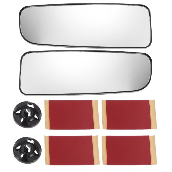 商品名:  X AUTOHAUX Pair Car Rearview Left Right Side Lower Part Mirror Glass Replacement W/Backing Plate Non-heated White ...