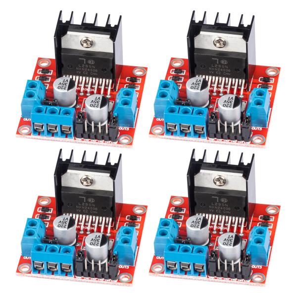 商品名:  JTAREA L298N H Bridge Stepper Motor Driver Module DC Motors Drivers Dual H-Bridge for Arduino Smart Car Power UNO ...