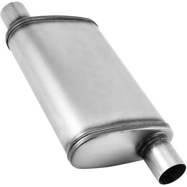 商品名:  2.5 inch Universal Exhaust Muffler DeepTone,Muffler 2.5'' Straight-Through Performance Muffler Resonator with Stai...