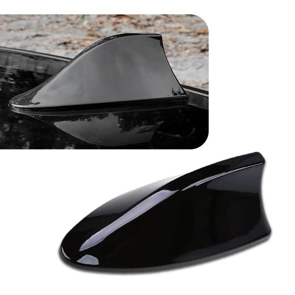 商品名: getfay 1個 車用シャークフィンアンテナ、信号増強 風抵抗低減 ルーフテール装飾、パンチングペースト不要、取り付けアンテナ、ほとんどの車に共通 改造アクセサリー(ブラック) getfay 1 PC Car Shark Fin...