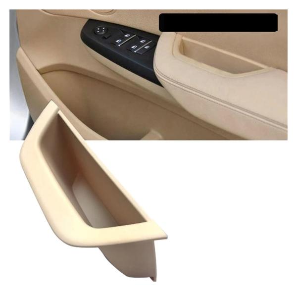 商品名:  HJMuam LHD RHD Interior Door Pull Handle with Leather Cover Trim Full Set Compatible with BMW X3 X4 F25 F26 2010-2...