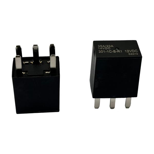 商品名: 301-1C-S-R1 12VDC SPDT 35A 5ピンリレー 大電流アプリケーション用 2個。 2Pcs 301-1C-S-R1 12VDC SPDT 35A 5-Pin Relay for High-Current App...