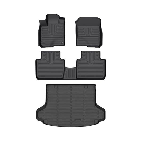 商品名:  Wayhigh-All Weather Floor Mats &amp; Cargo Liner Set for 2023 2024 2025 Honda HRV &amp; HR-V Hybrid,Custom Fit TPE...