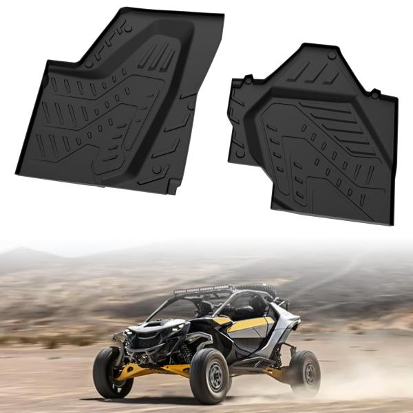 商品名:  POKIAUTO TPE Floor Mat for Can-Am Maverick R, Front Rubber Floor Mat Anti-Slip All Weather Protection Slush Liner ...