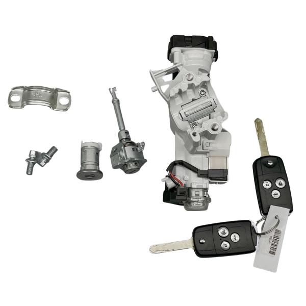 商品名:  Ignition Switch Door Lock Cylinder Keys Full Set Fit for Honda Civic 2012 2013 2014 Left Door Lock Cylinder Steeri...