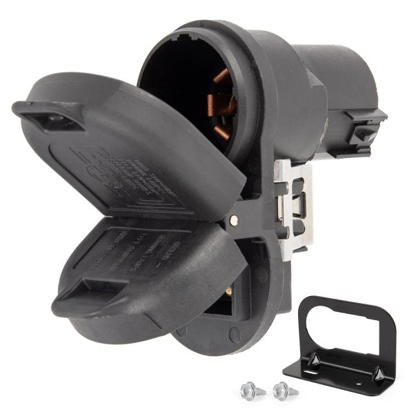 商品名:  7 Blade and 4 Flat Connector,Towing Solutions Multi-Tow Plug-in Simple Wiring Kitブランド: REDALAN高さ: 12.9032cm横幅: 8.7...