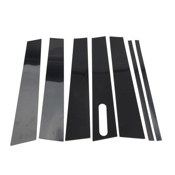 商品名:  generic SIKUAI 7pcs Window Pillar Decal Door Post Cover Trim PC Plastic Glossy Black for Ford Explorer Sport Trac ...