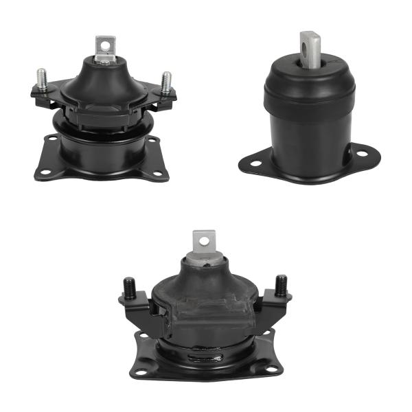 商品名: OCPTY フロント右リアモーターマウント ホンダ 2003 2004 2005 2006 2007 アコード 3.0L A4526HY A4517 A4527 3個 OCPTY Engine Motor Mount Compat...