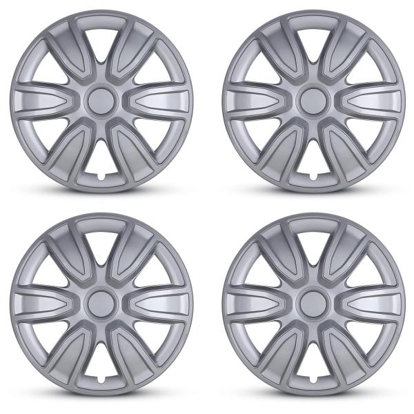 商品名:  AUTOWIKI 14" Wheel Rim Cover Hubcaps Universal Snap On Car Truck SUV Car Accessories Replacement Hub Caps Set of 4...