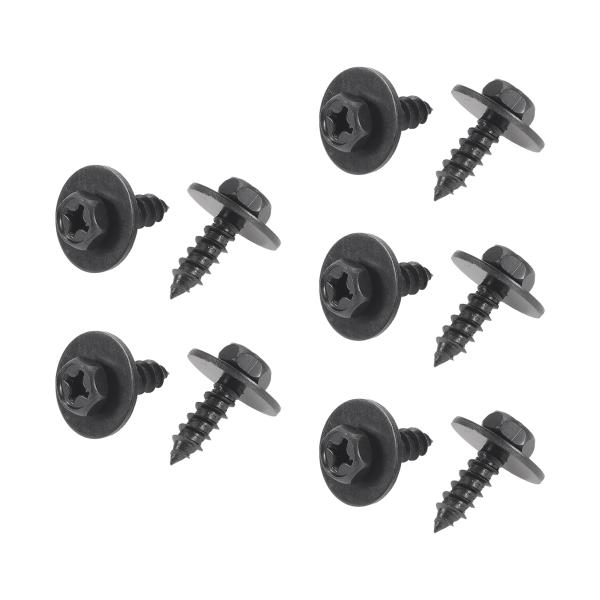 商品名:  VekAuto 10 Pcs Car Fender Liner Splash Shield Bumper Cover Screw Kit Compatible for Toyota Avalon 2009-2012, Durab...