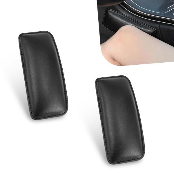 商品名: Sephile 車用膝クッション 2個 7.18インチ x 3.15インチ 脚の圧力と痛みを和らげるソフトサポート 多機能車のドア セントラルコントロール 膝アームピロー 車のインテリアアクセサリーにユニバーサル(ブラック) Se...
