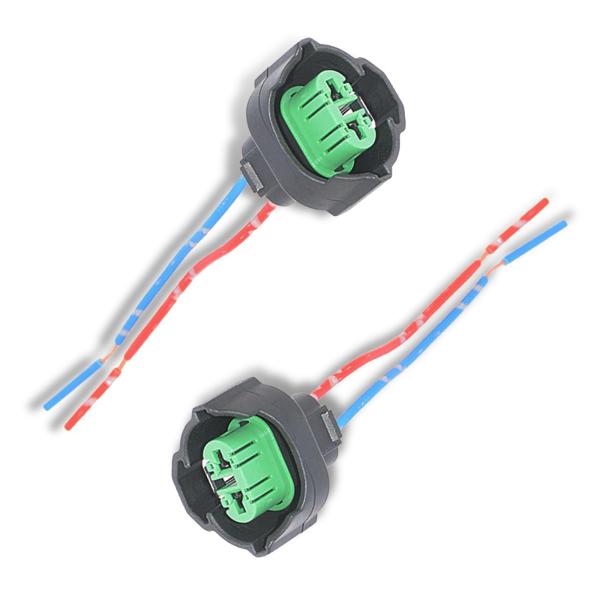 商品名: nodteem H8/H11/881 車用LEDフォグライトアダプター 2個 防水 耐久性 車両照明電球 配線ハーネスソケット ユニバーサル自動車用固定ソケットアクセサリー トラック SUV車用 (マルチカラー#1) nodtee...