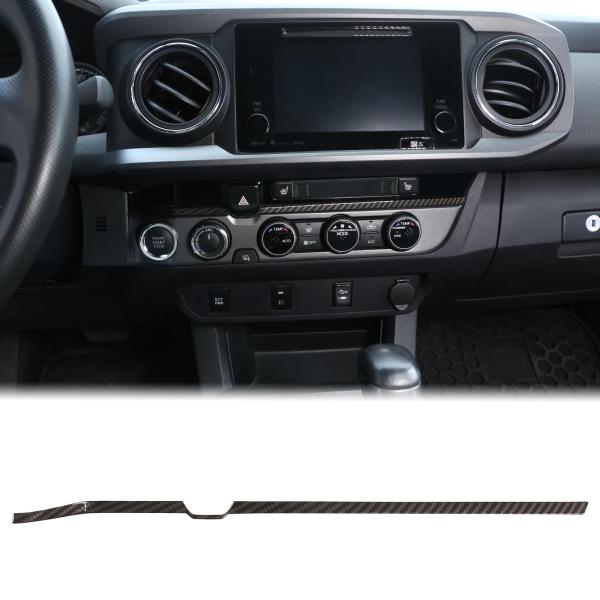 商品名:  Aunginsy Central Control Double Flash Switch below Panel Trim Strip Compatible with Toyota Tacoma 2016-2023 Inner ...