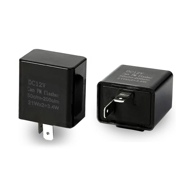 商品名:  Sephile Pack-2 Car Flash Relay Replacements, 2 Pin Motorcycle Turn Signal Indicator Flasher Relay, Speed Adjustabl...