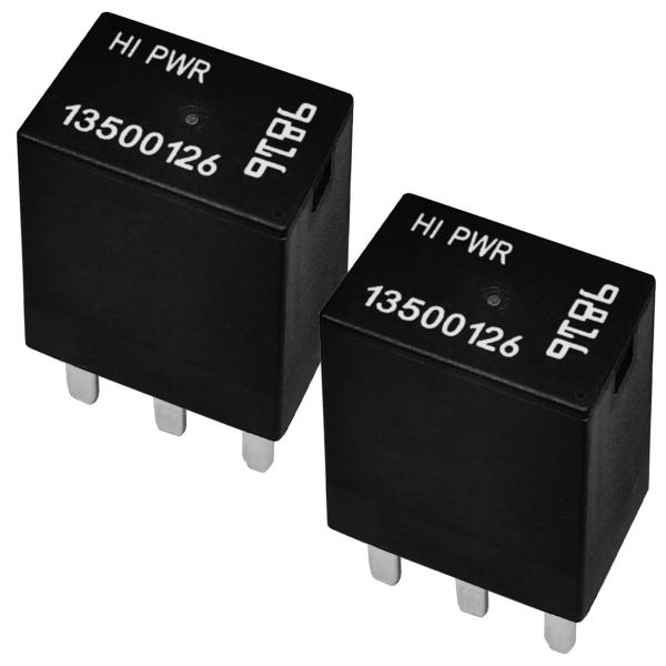 商品名: 自動車用リレー 13500126。 2-Pack 13500126 Relay for Engine Cooling Fan Motor - 5-Terminal Multi-Purpose Relay, Compatible w...